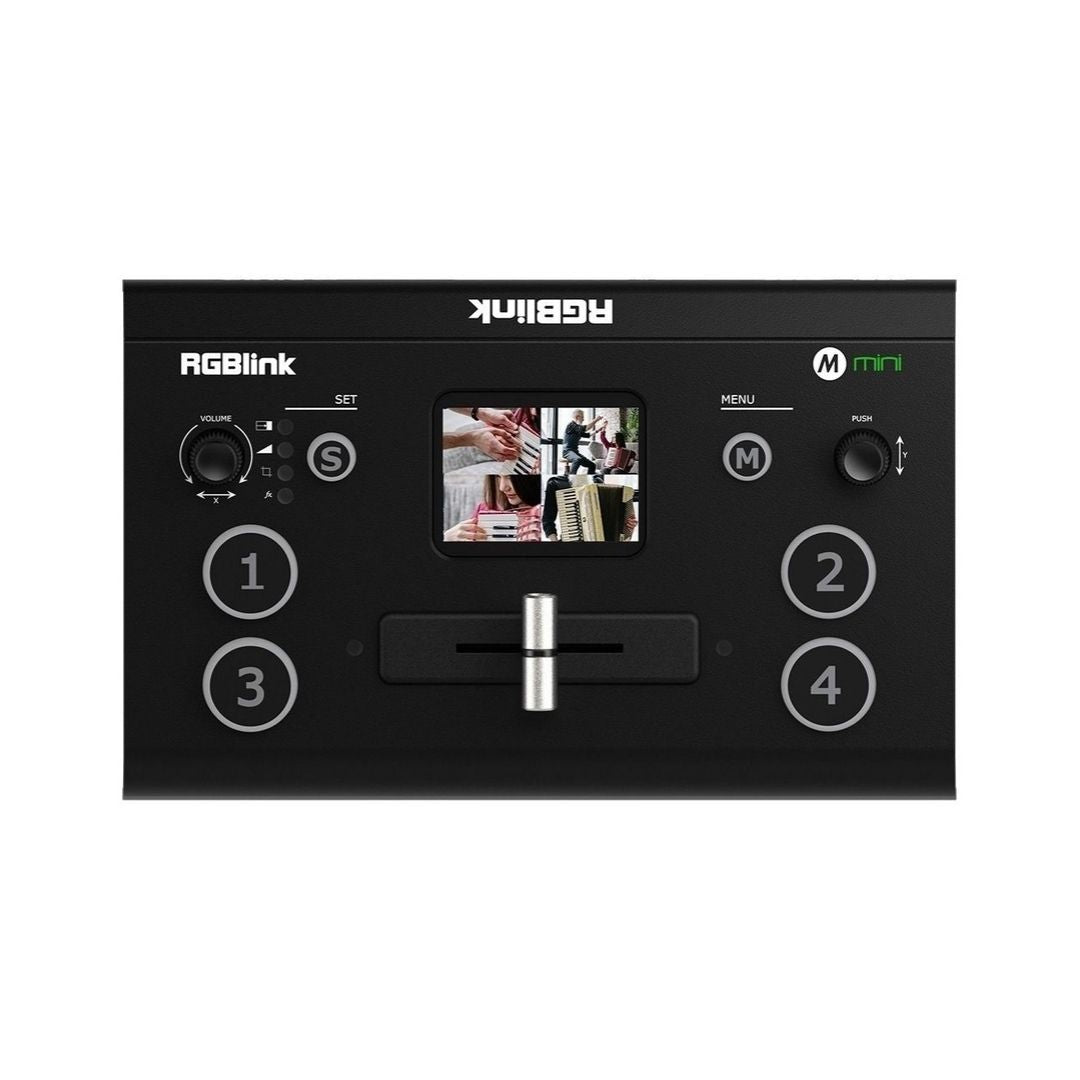 Switcher de Video Compacto RGBlink Mini portátil con 4 entradas ...