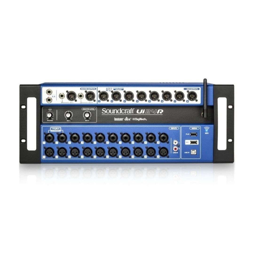Soundcraft Ui24R consola digital profesional con Wi-Fi y grabación ...